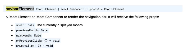 Setting the date from within the Overlay and/or the Navbar · Issue ...