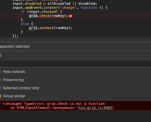 grid rowheaders를 checkbox설정 클릭 에러 · Issue #870 · nhn/tui.grid · GitHub