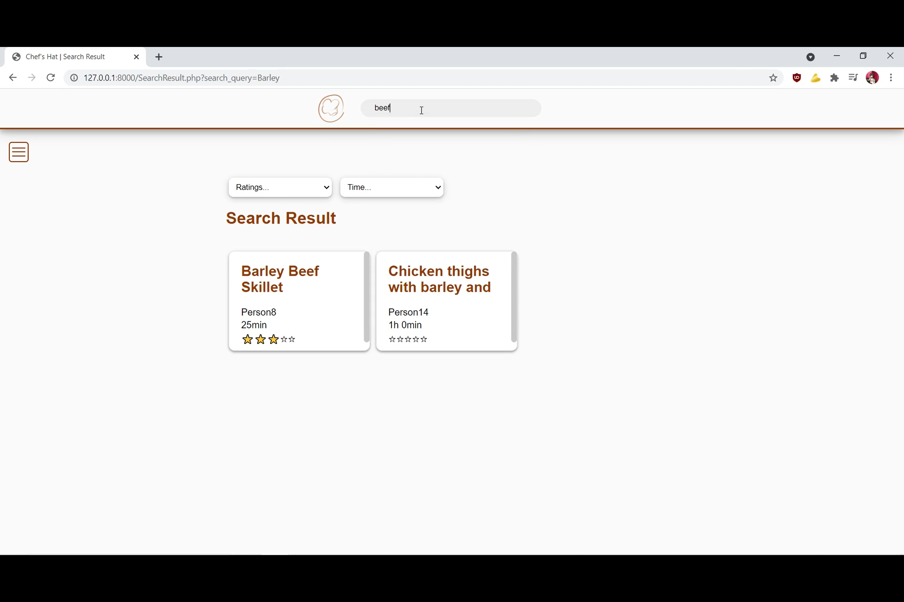 GitHub - karenlinky/chef-s-hat