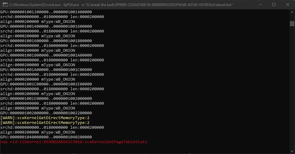God of War - CUSA07408 · Issue #1300 · red-prig/fpps4-game-compatibility · GitHub