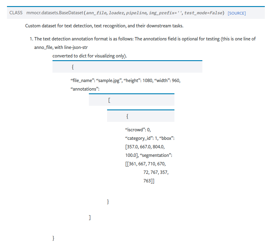 A Error In Documentation · Issue 1150 · Open Mmlab Mmocr · Github