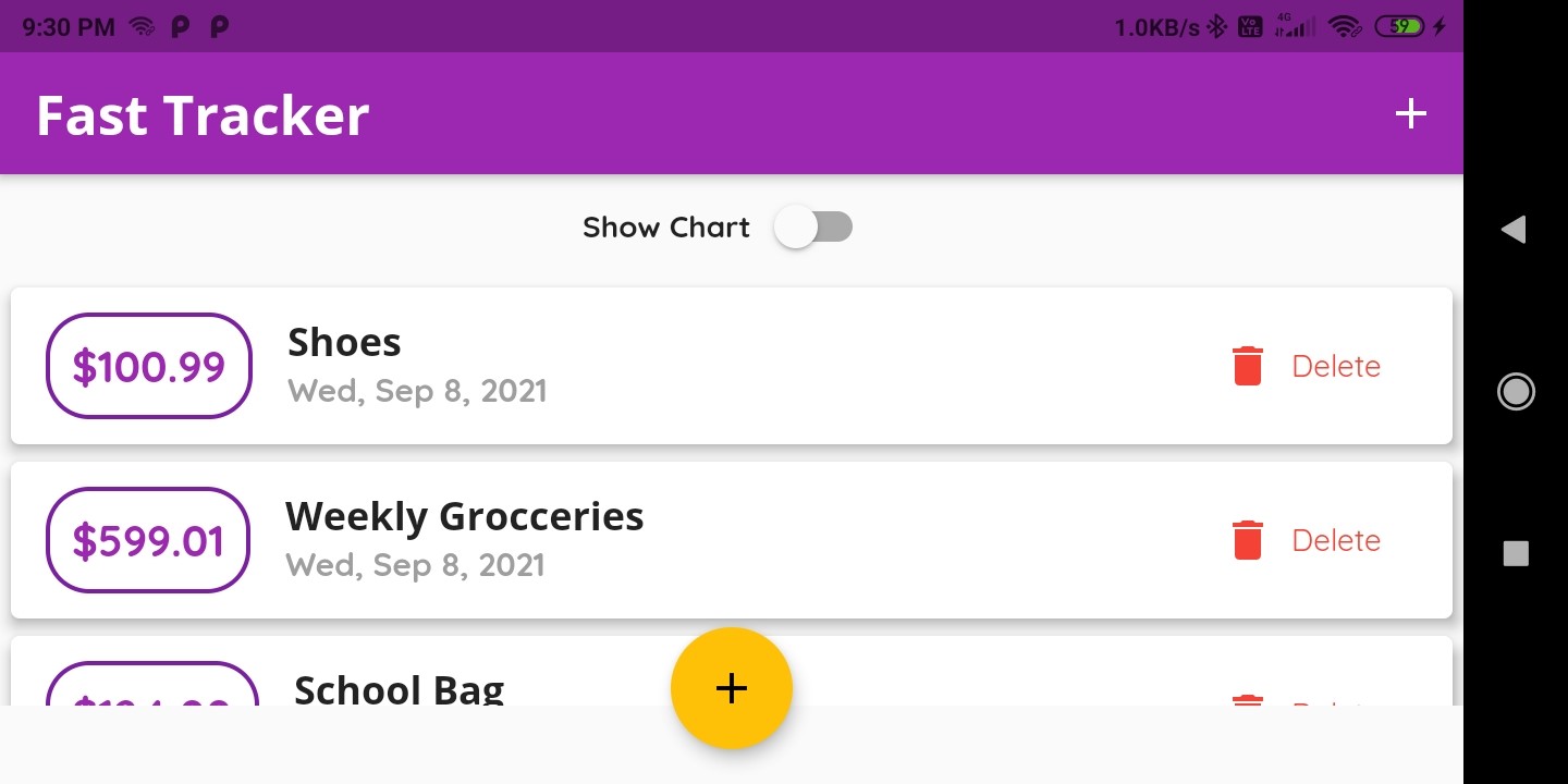 GitHub - singhakanshu00/Fast-Tracker-mobile-app: This is simple to use ...