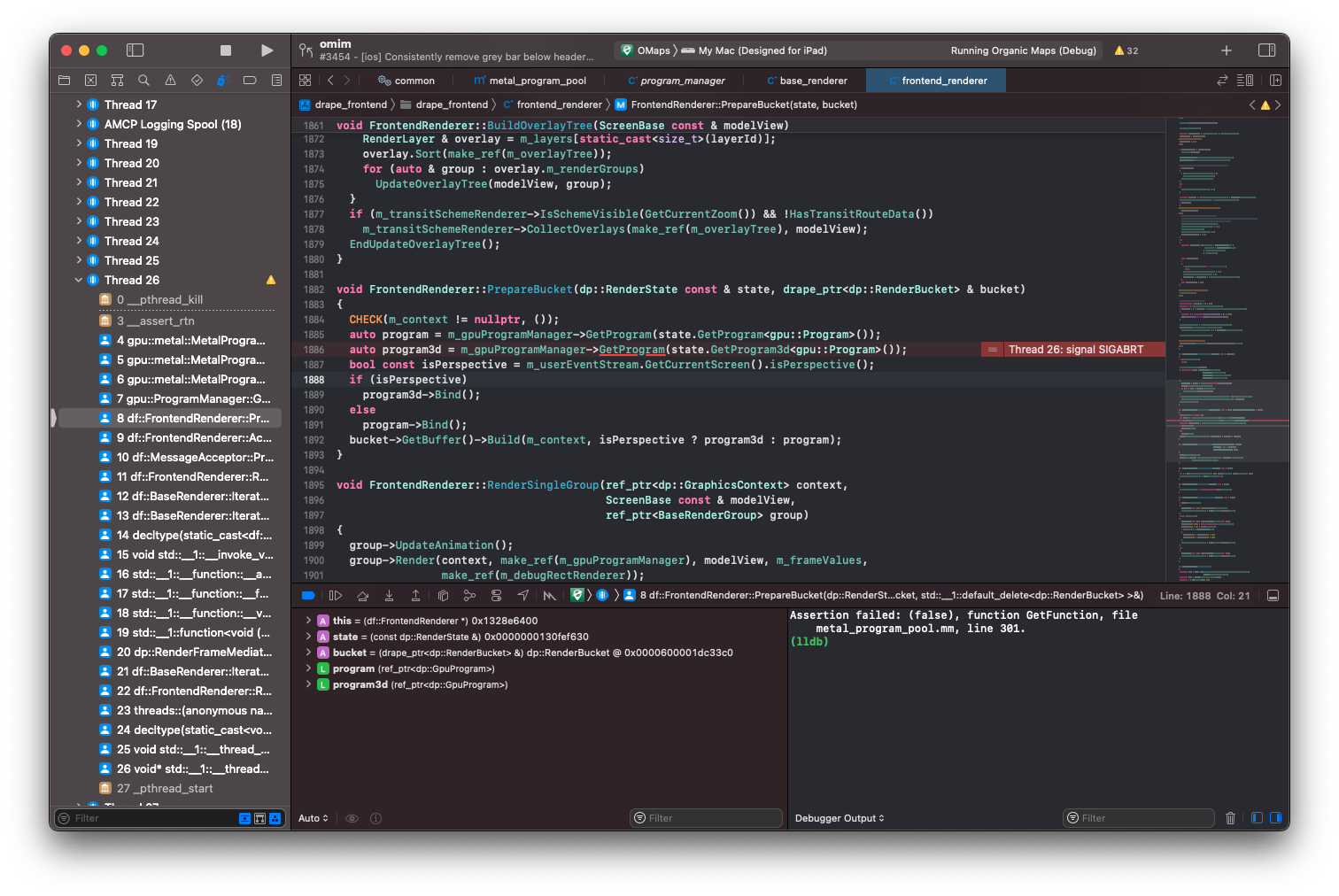 Runtime error on mac M1 · Issue #3658 · organicmaps/organicmaps · GitHub