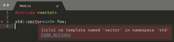 ccls finds headers but not symbols in the headers · Issue #120 · MaskRay/ccls · GitHub