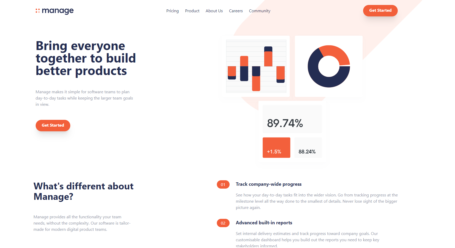 GitHub - carrymani/tailwind-manage-landing