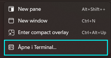 "Open in terminal" isn't working · Issue #8009 · files-community/Files ...