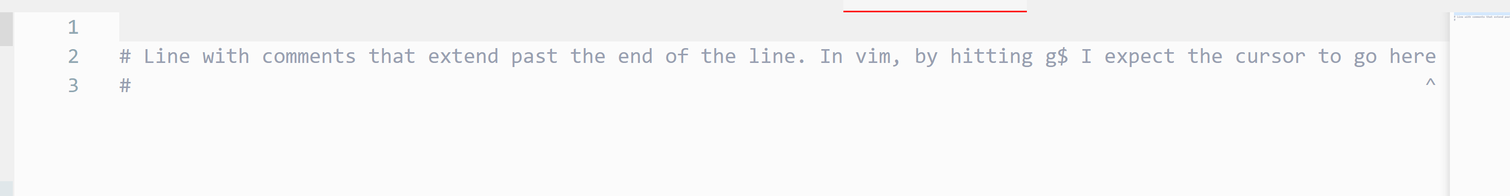 `g` Is Not Consistent With How Vim Works For Lines That Dont Wrap · Issue 4486 · Vscodevim