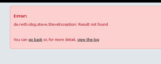 "Result not found" Exception on response (GetCompositeSchedule) details ...