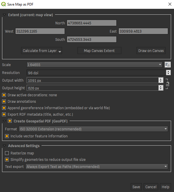 Problem creating GeoPDF with layers. · Issue #34694 · qgis/QGIS · GitHub