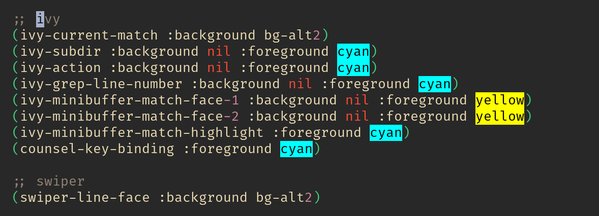 Gruvbox ivy theme · Issue #599 · doomemacs/themes · GitHub
