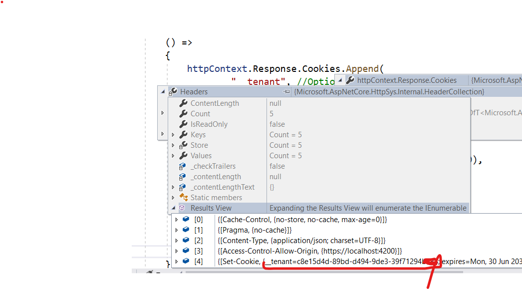 Tenant is not changed in switch of login box after logout (when he has ...