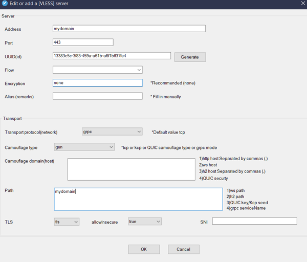 Add SNI field when manually inputting a server · Issue #643 · netchx/netch · GitHub