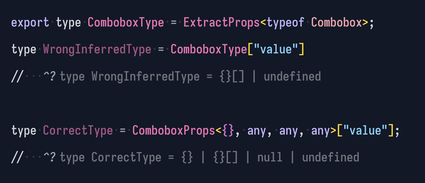 Prop merging wipes out typing for included HeadlessUI props · Issue #1365 · tailwindlabs ...
