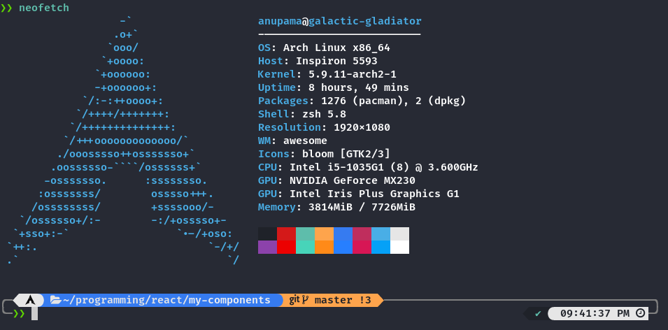 Change The instant prompt character · Issue #1149 · romkatv/powerlevel10k · GitHub