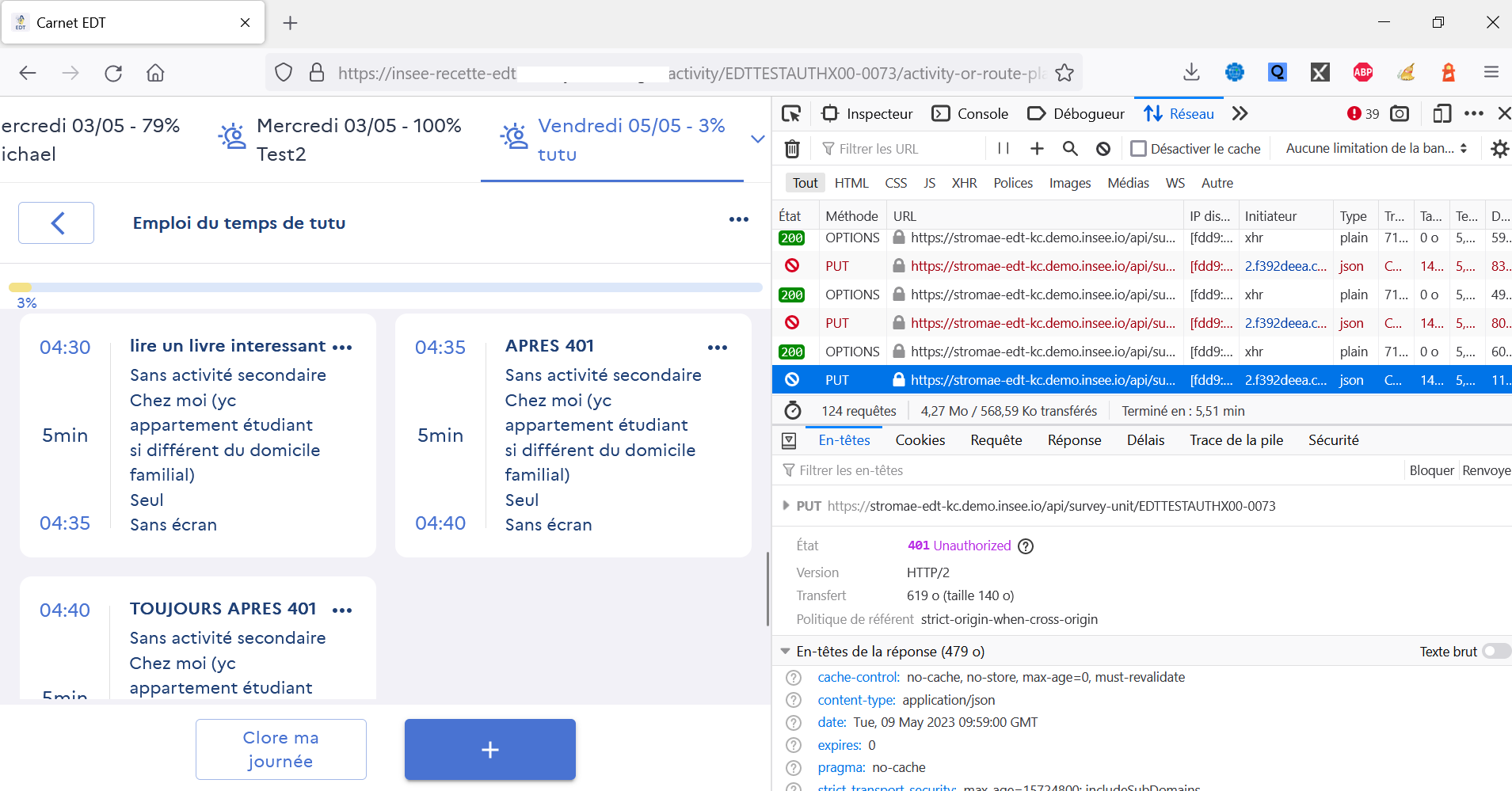 Lost data caused by bad auth token handling · Issue #28 · InseeFrLab/edt · GitHub