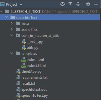 GitHub - asiftandel96/SPEECH_2_TEXT