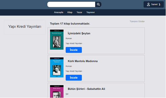 GitHub - smtttlck/kutuphane-otomasyonu: Kullanıcı ve admin yönetimli kütüphane otomasyonu