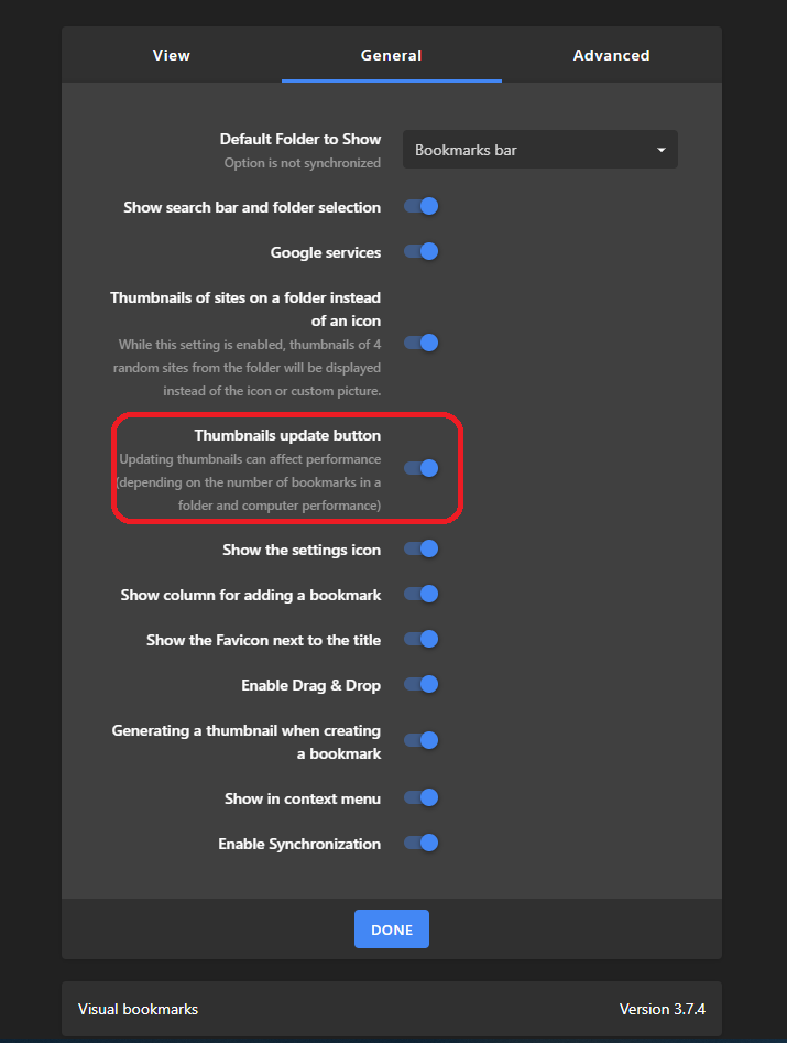 [ Feature request ] Load all bookmark thumbnail at once ! · Issue #34 ...