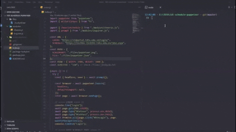 GitHub - iamphduc/tdt-schedule-puppeteer: Using Puppeteer to get ...
