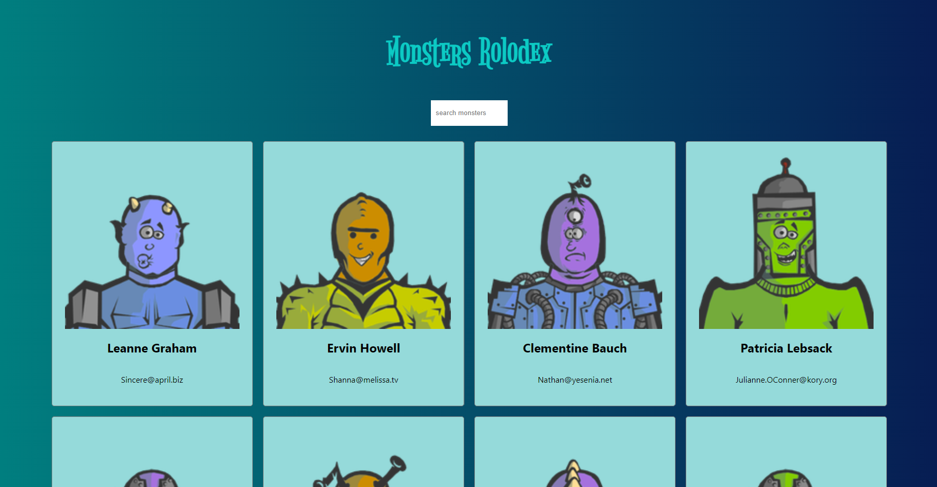 GitHub - anackis/Monster-Search: Monster Search project on React and TS
