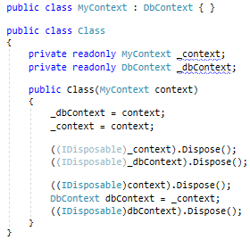 IDE0004 Cast is redundant from class to interface only for fields · Issue #34326 · dotnet/roslyn ...