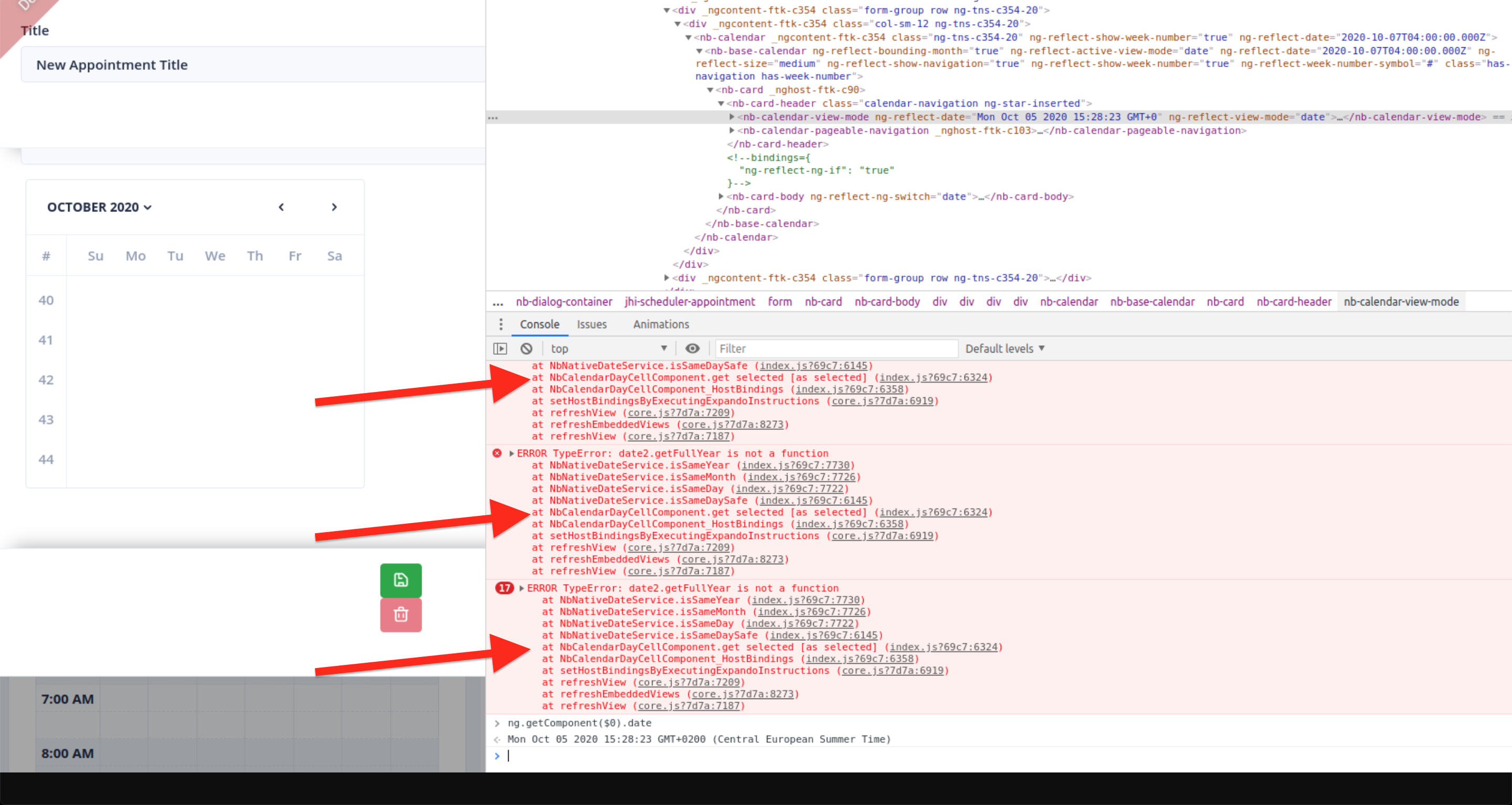 Datepicker eror: date.getMonth is not a function · Issue #2338 · akveo/nebular · GitHub