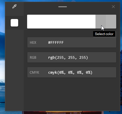 [ColorPicker - Editor] Add "Select color" tool tip · Issue #8824 ...