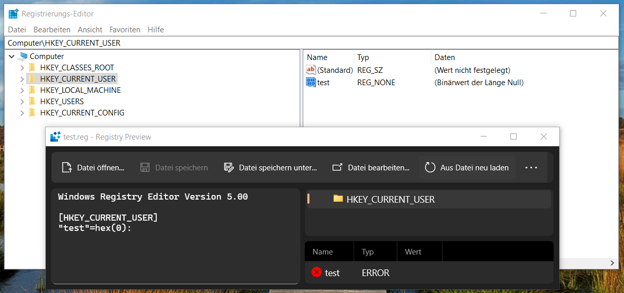 [Registry Preview] REG_NONE value marked as error · Issue #25571 · microsoft/PowerToys · GitHub