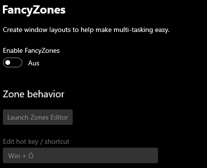 [FancyZones] Default edit hot key/shortcut is incorrect (german keyboard layout) · Issue #3151 ...