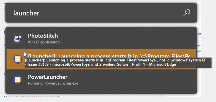 [enhancement; PowerToys Run] Tooltip for long results and file path ...