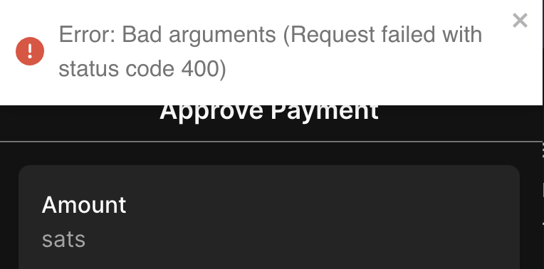 [BUG] · Issue #1823 · getAlby/lightning-browser-extension · GitHub