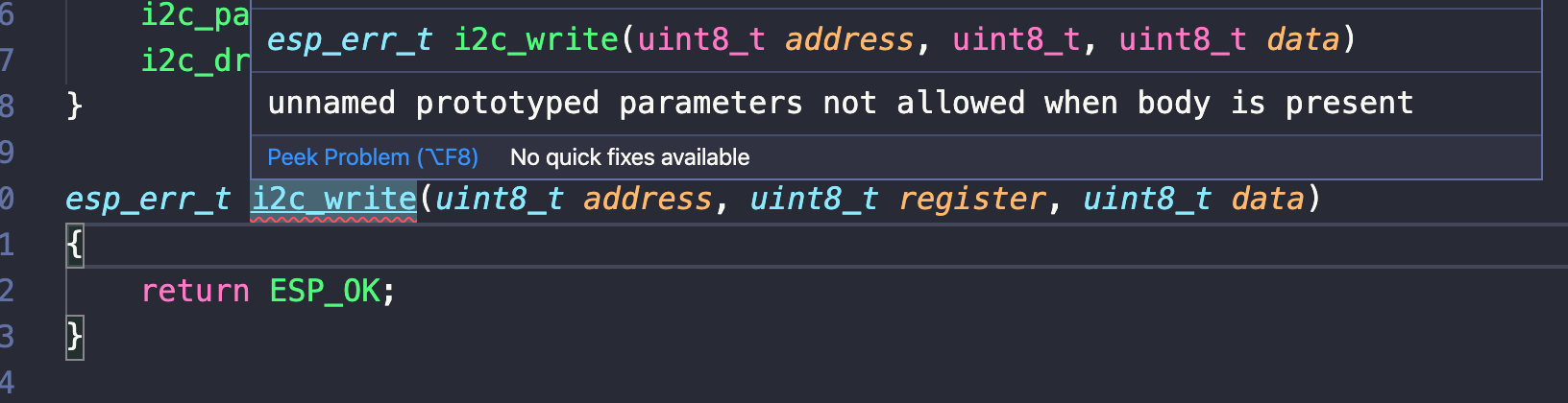 unnamed prototyped parameters not allowed when body is present (IDFGH-3765) · Issue #5685 ...