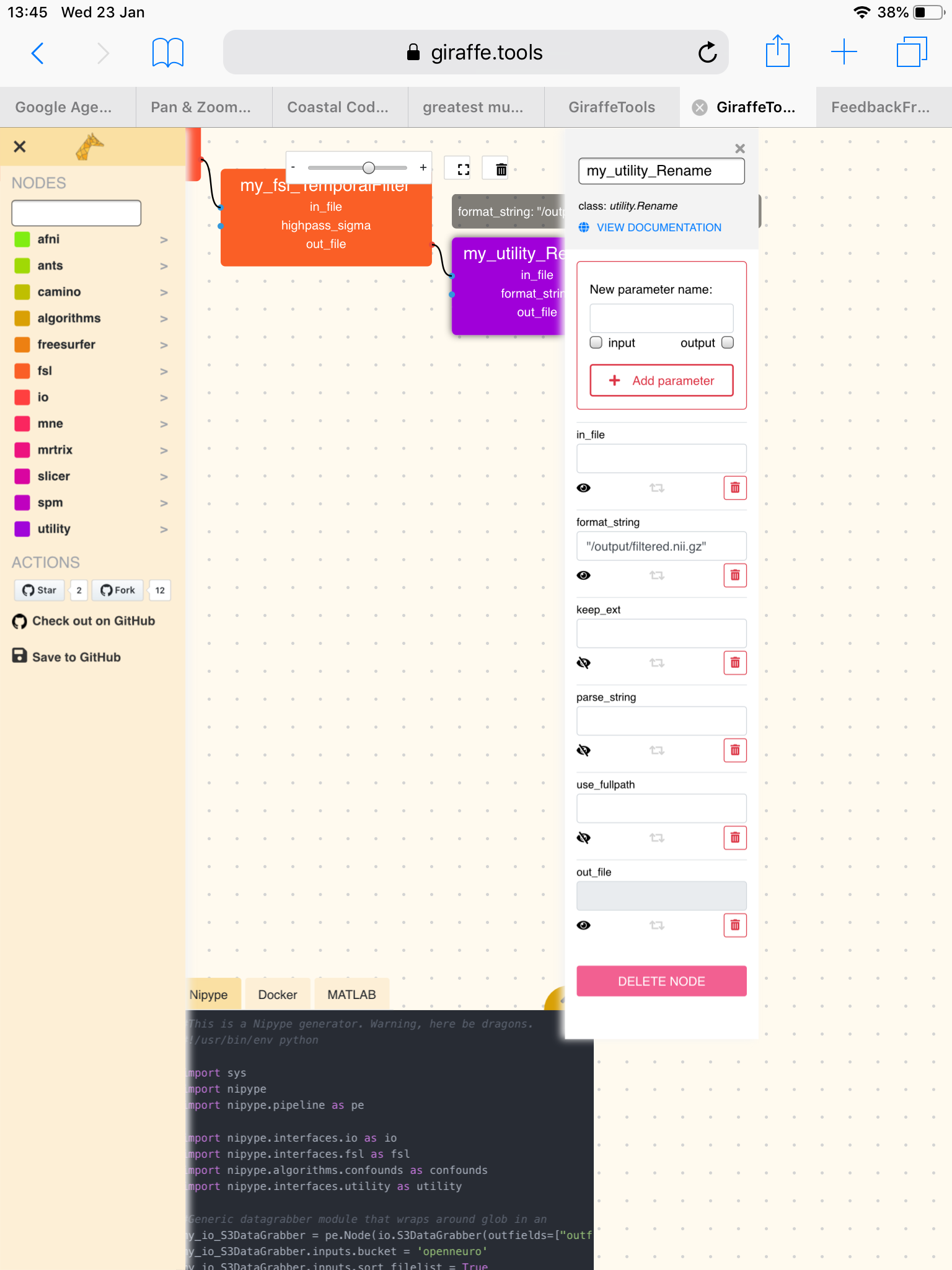 Parameter pane on mobile is shifted · Issue #126 · GiraffeTools ...