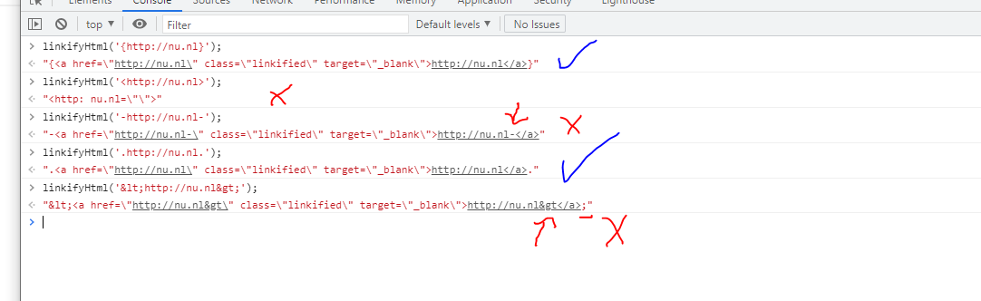Linkify Not Working With Greater And Lower Characters · Issue 338 · Hypercontextlinkifyjs · Github