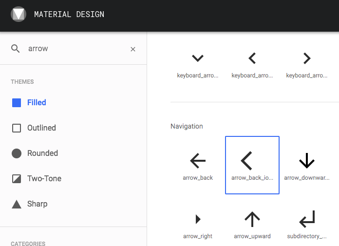 Material Icons Not Aligned With Text