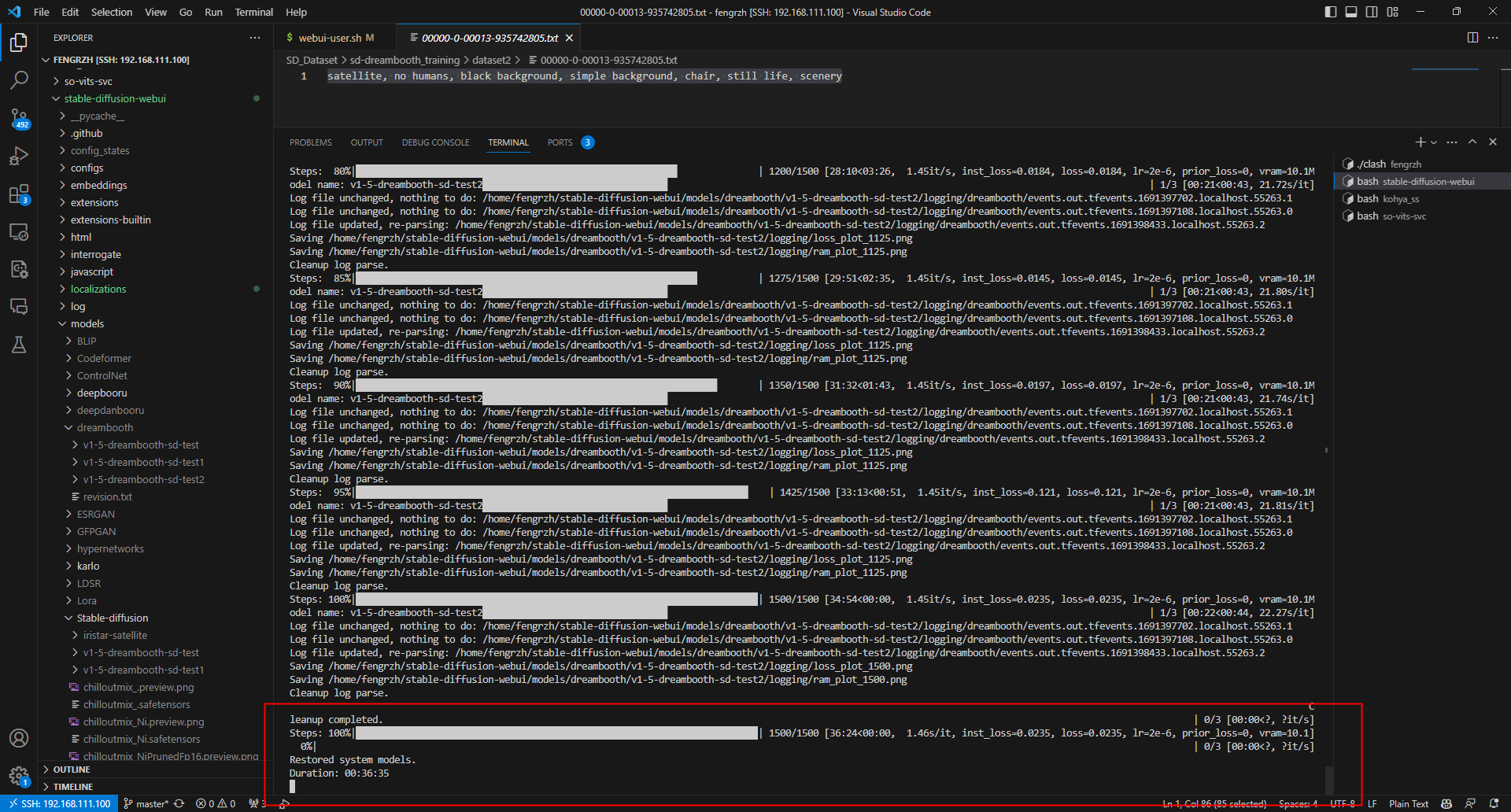 [Bug]: On model training: RuntimeError: Some tensors share memory, this will lead to duplicate ...
