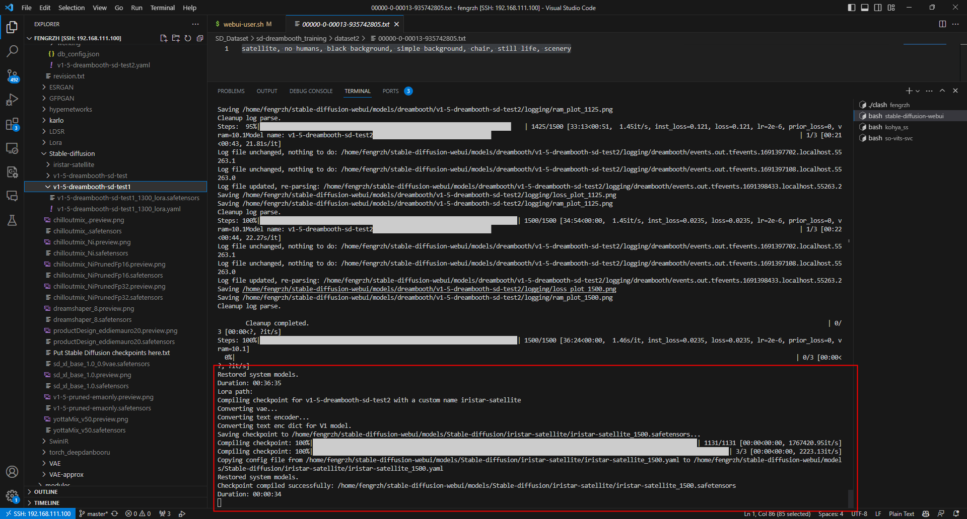 [Bug]: On model training: RuntimeError: Some tensors share memory, this will lead to duplicate ...