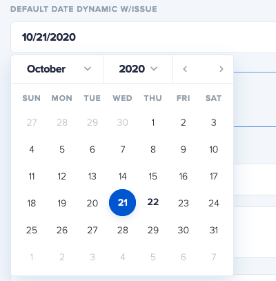 DatePicker kit default_date prop displays incorrect date for today ...
