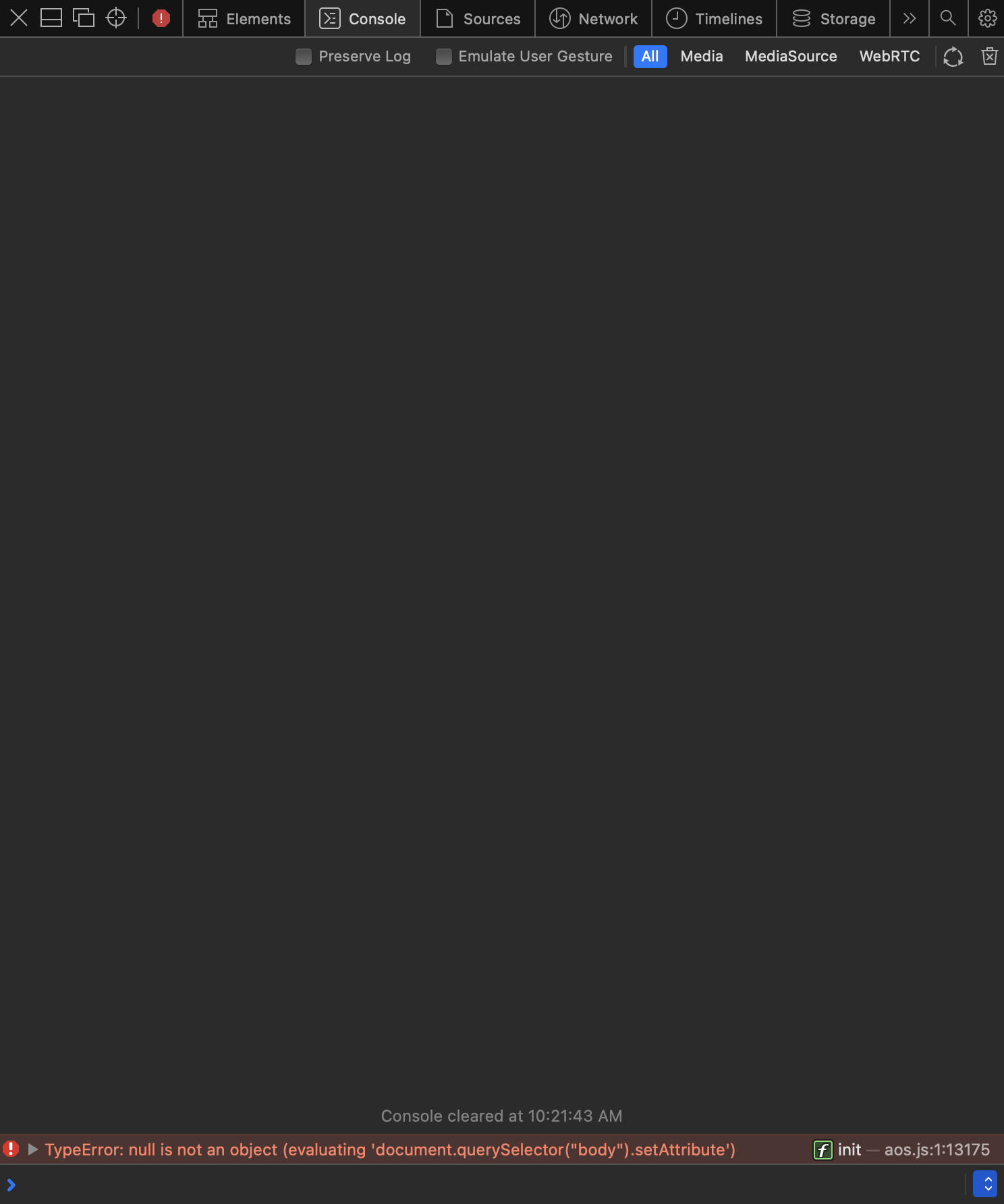 Issue Using CDN W/ Null Error · Issue #742 · michalsnik/aos · GitHub