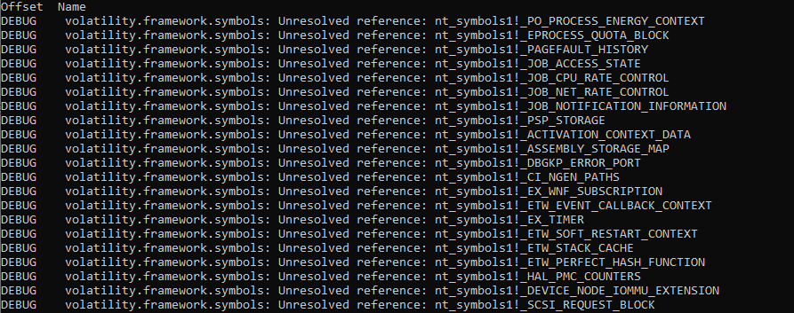 MutantScan issues · Issue #200 · volatilityfoundation/volatility3 · GitHub
