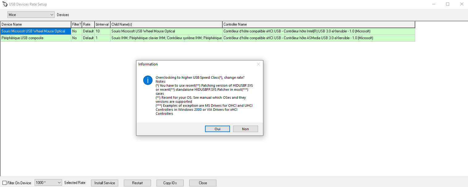 How to load hidusbf with Secure Boot on [originally: Controller OCed ...
