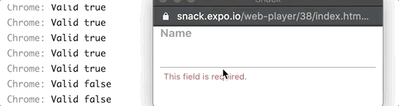 Input Prop Rendererrormessage Not Working As Expected · Issue 2457 · React Native Elements