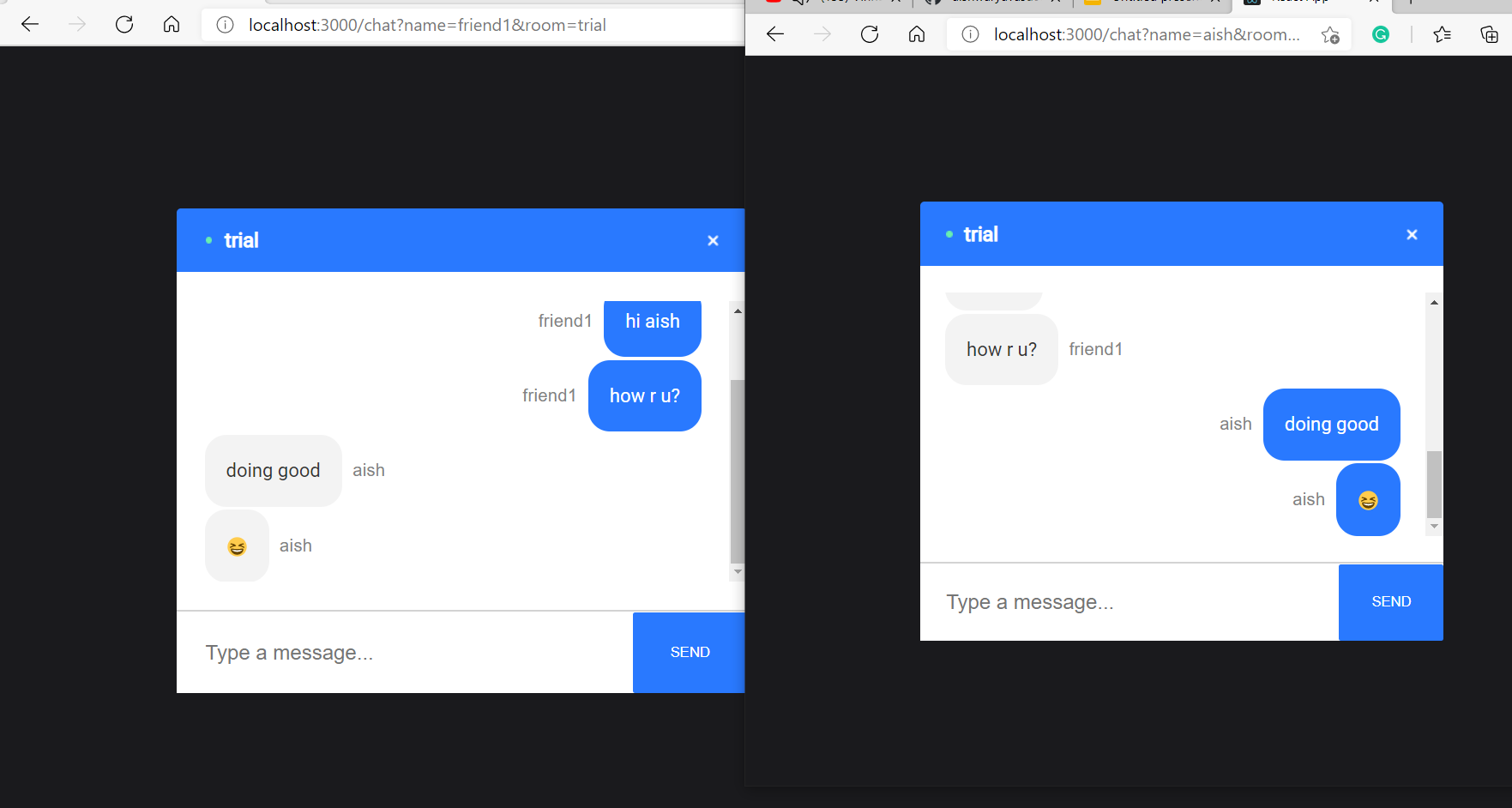 GitHub - aishwaryavasu0509/CHATZEN: group chat application with rooms and users implemented ...