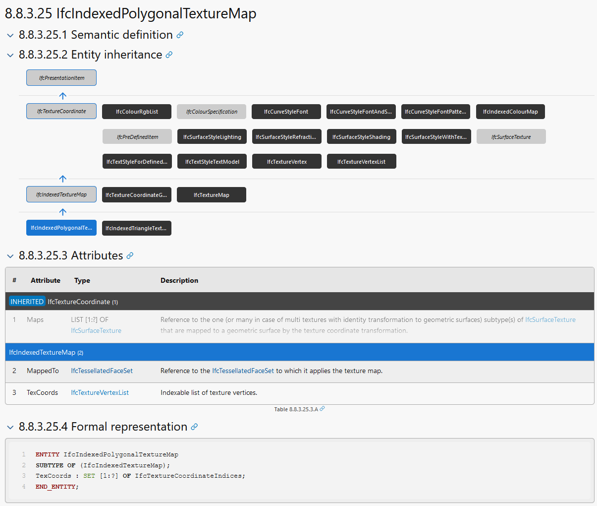 TexCoords is duplicated in IfcIndexedPolygonalTextureMap · Issue #271 · buildingSMART/IFC4.3.x ...