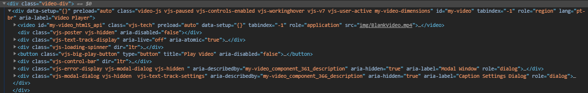 Player losing characteristics when changing pages · Issue #6652 · videojs/video.js · GitHub