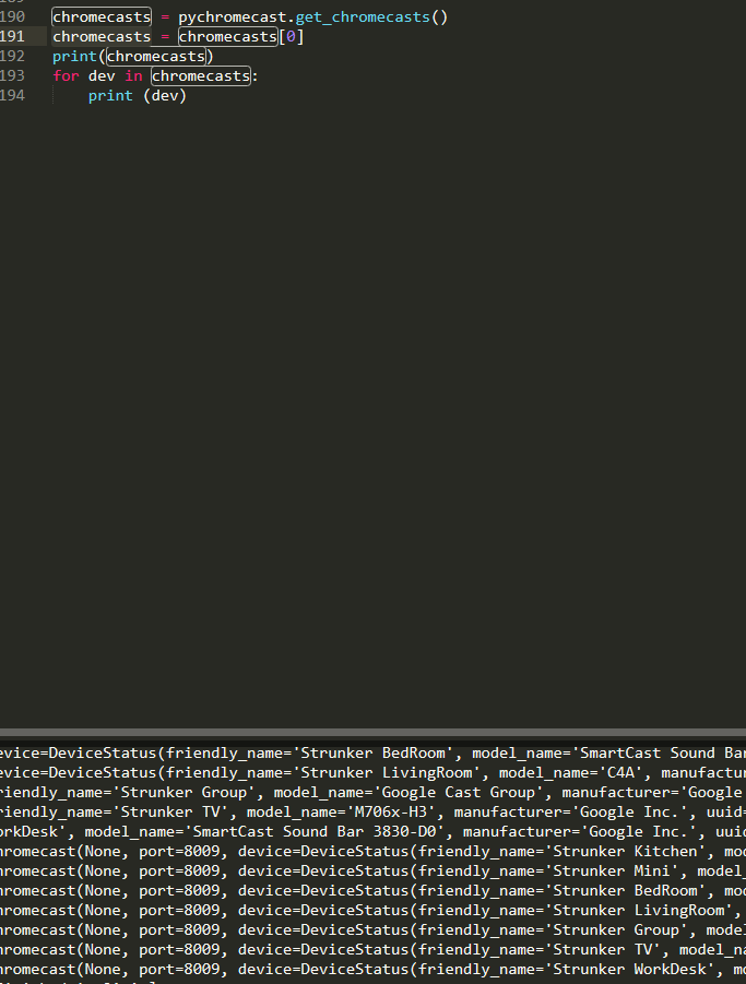 9.3.0 - get_chromecasts() bug · Issue #550 · home-assistant-libs/pychromecast · GitHub
