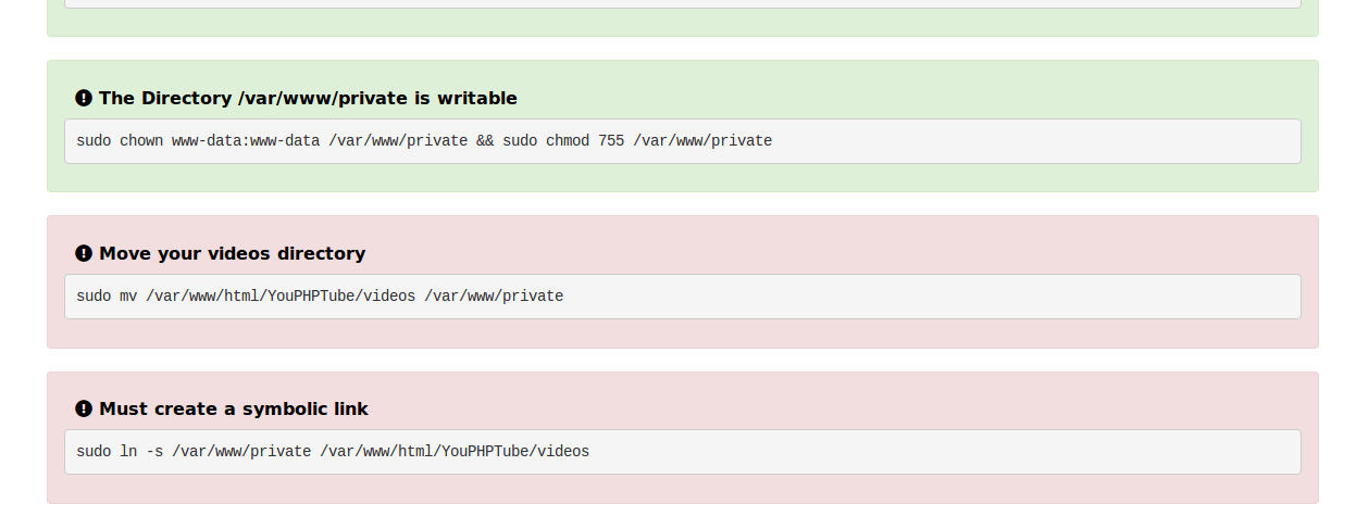 SecureVideosDirectory not working · Issue #2668 · WWBN/AVideo · GitHub