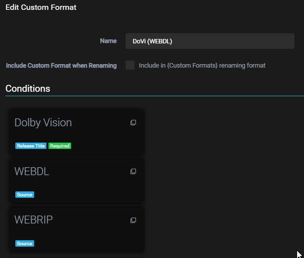 Please add support for Custom Formats to Sonarr, like Radarr do. · Issue #4552 · Sonarr/Sonarr ...
