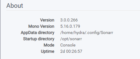 [Feature Request] Show in System a about with the info you need when reporting a bug (like ...