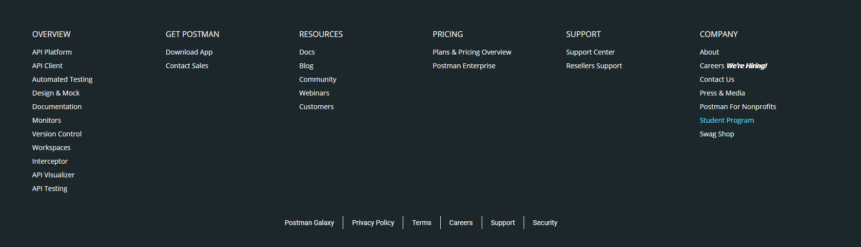 Student Programm Link · Issue #9373 · postmanlabs/postman-app-support ...